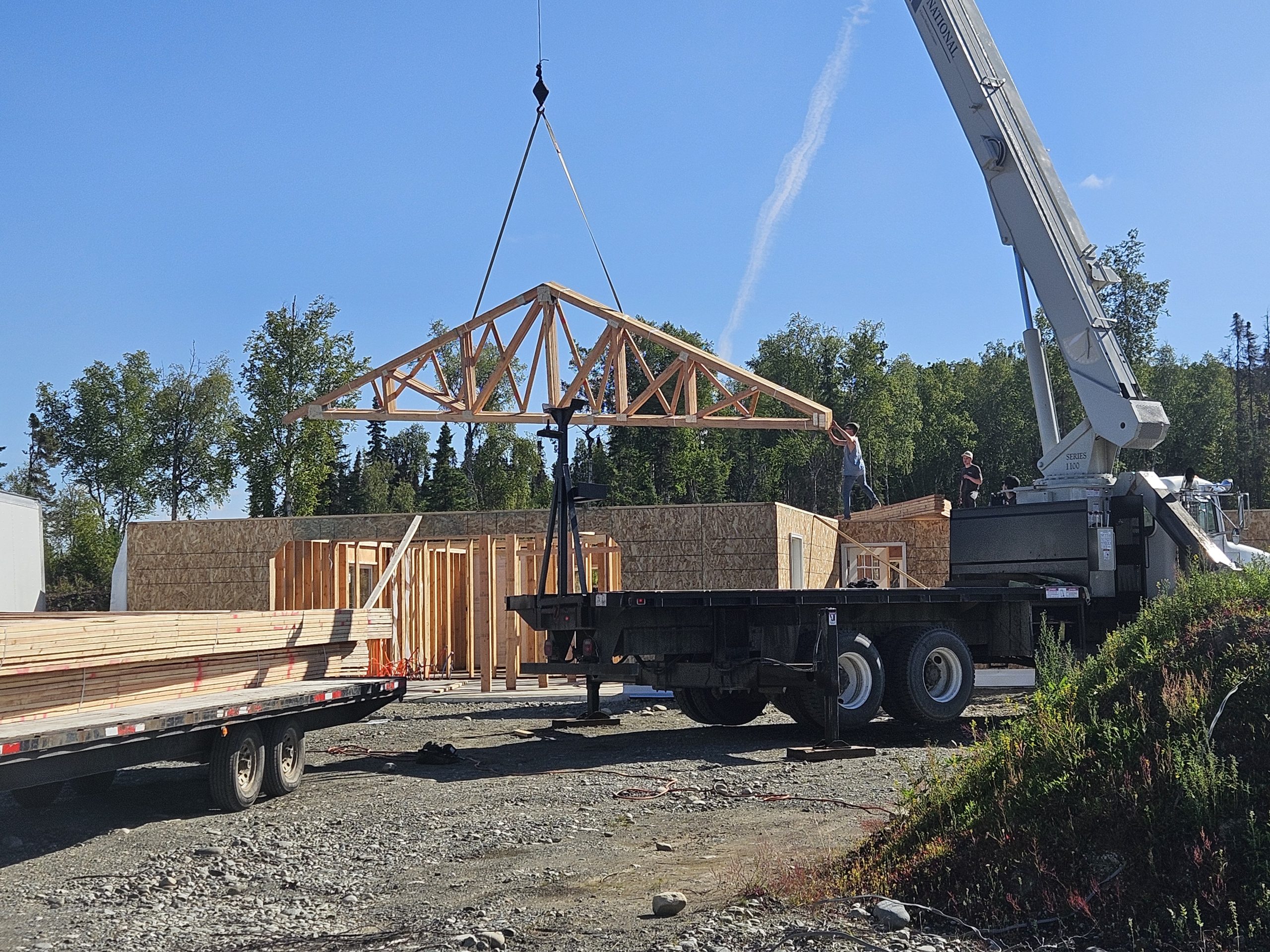 Tight Knot Construction | Truss Plant - Tight Knot Construction Wasilla